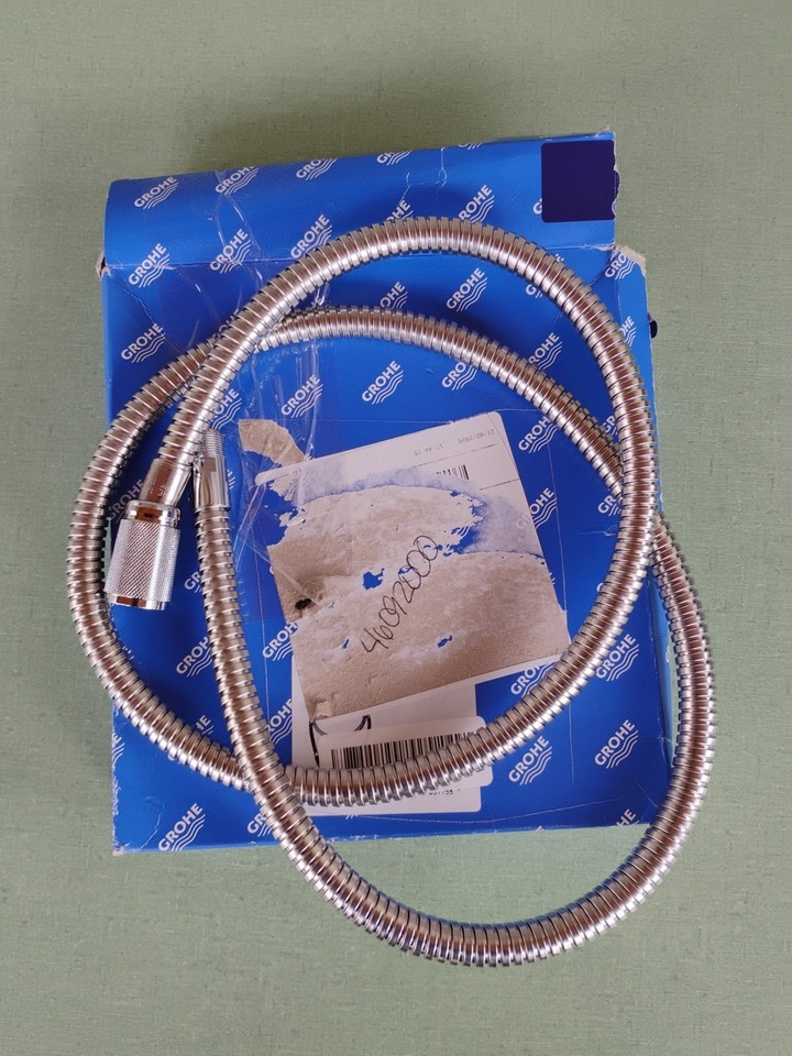 Grohe 46092000 Sprayer Hose for Ladylux or Europlus Faucets Chrome ...