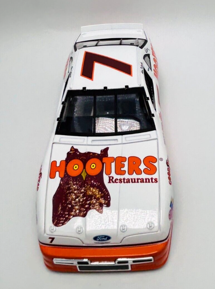 Alan Kulwicki #7 1993 Hooters Ford Thunderbird- Iconic Piece of Nascar ...