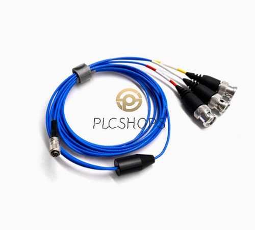 New 10M Quad 1/4-28 UNF to BNC PCB Triaxial Accelerometer Cable replace ...