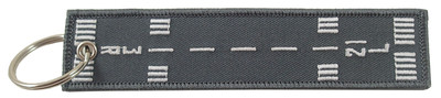 Airport Runway 21L-3R Embroidered Key Chain, Aviation / Pilot Gift ...