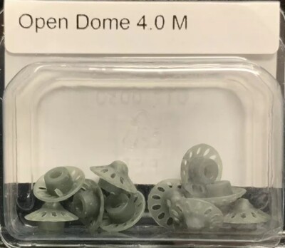 1 Box Of Medium Open Domes 4.0 M For Phonak Marvel Hearing Aids. 10 ...