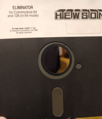 Eliminator (Hewson 1987) Commodore 64 C64 (Disk) works | eBay.de