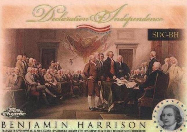 2006 Topps Chrome - Signers of the Declaration of Independence Benjamin ...