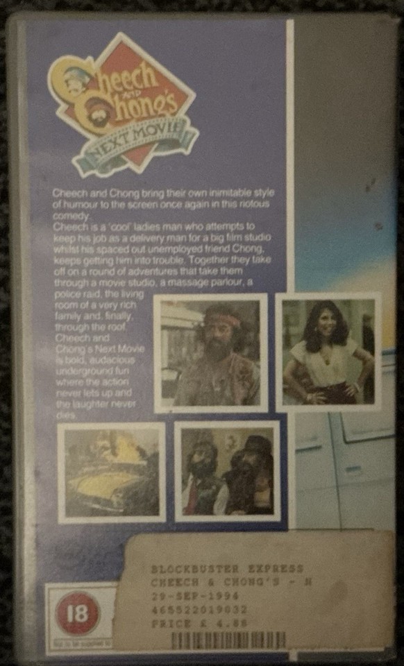 Cheech and Chong’s Next Movie VHS Video | eBay UK