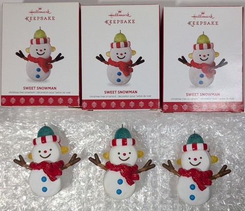 Sweet Snowman 2017 Hallmark Keepsake Ornament x1 by Matt Johnson | eBay
