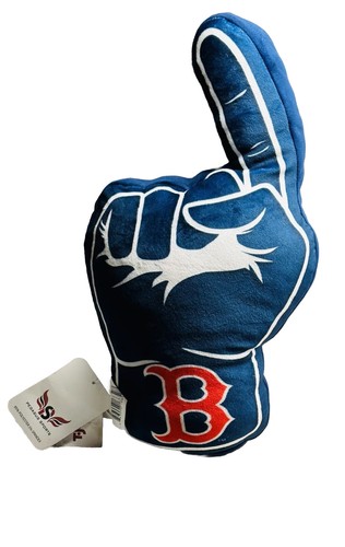 Boston Red Sox Team Fan Foam Finger Pillow: 17 Inches Tall ...