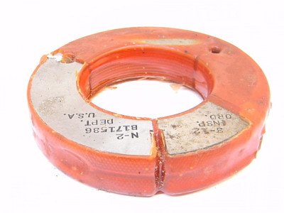 USED HANSON WHITNEY THREAD RING GAGE 3" x 12 N2 (NOGO P.D. 2.9385) | eBay