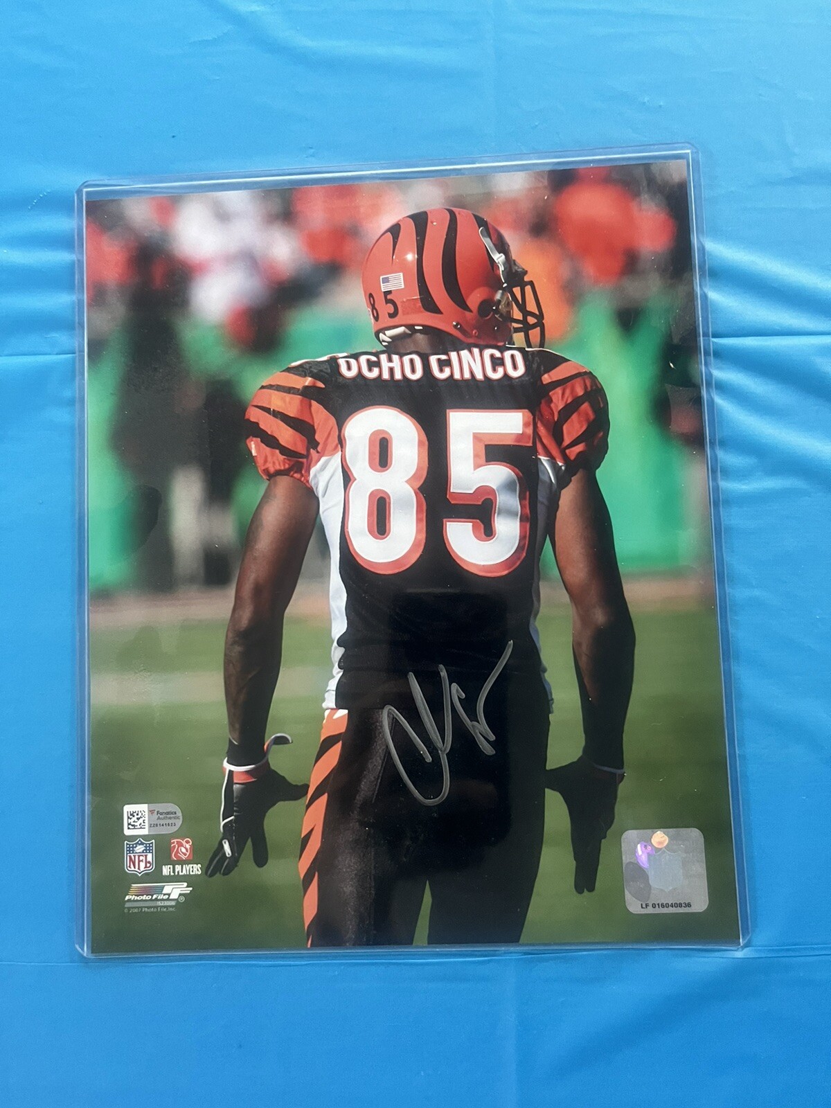 Chad Johnson Chad Ochocinco Autographed Cincinnati Bengals Signed 8x10 ...