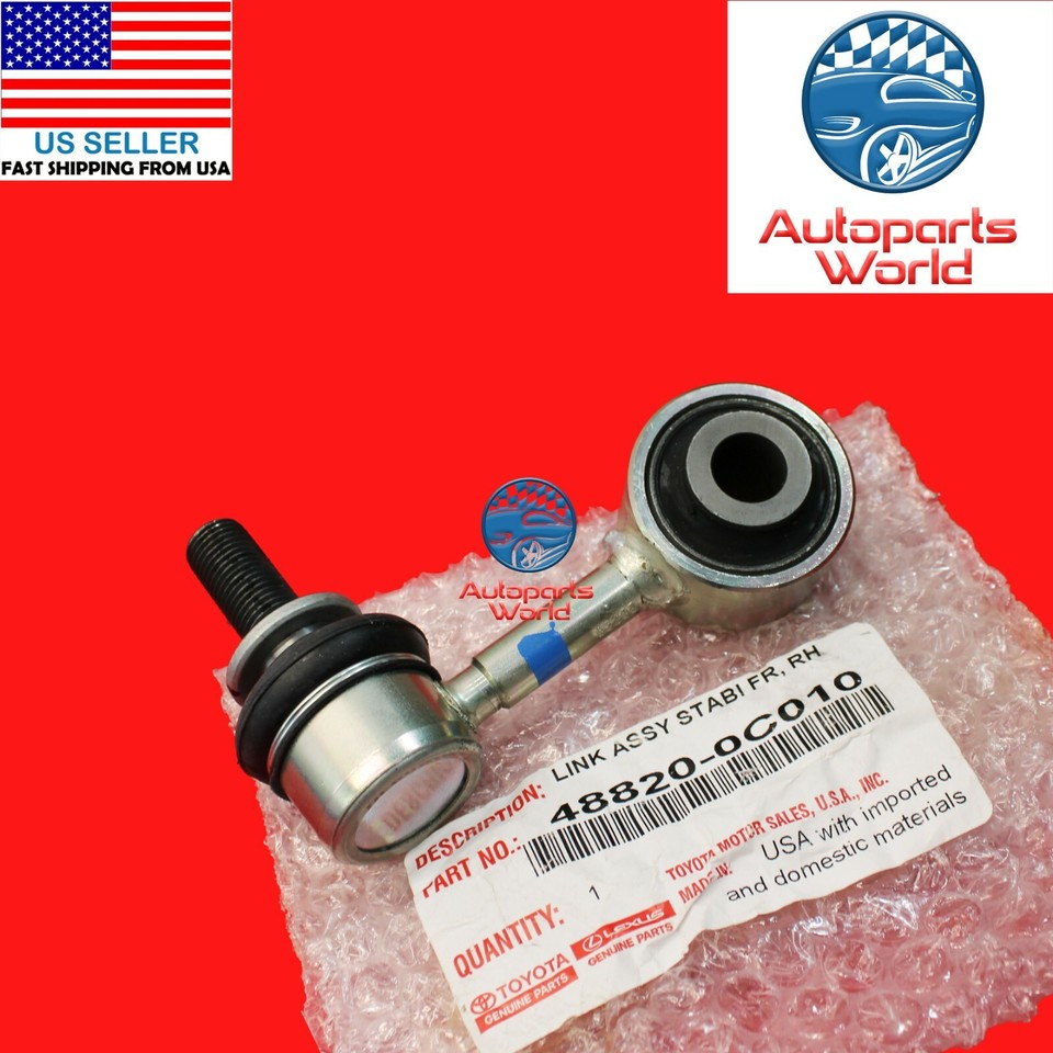 GENUINE TOYOTA 08-21 TUNDRA SEQUOIA RIGHT FRONT STABILIZER BAR LINK ...