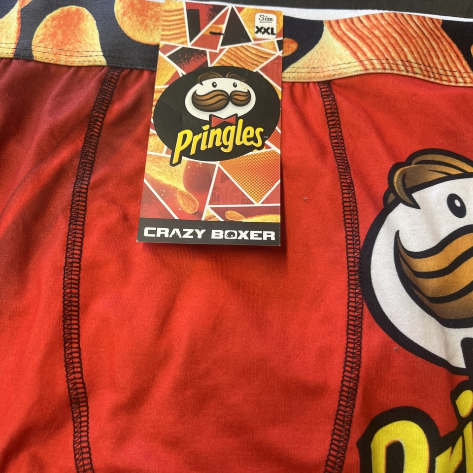 Pringles Chips Crazy Boxer Briefs Advertising Logo Fun Mens Size XXL ...