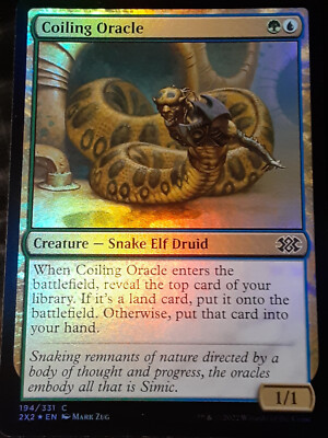 Coiling Oracle FOIL , Double Masters 2022 , NM , MTG, FREE SHIPPING | eBay