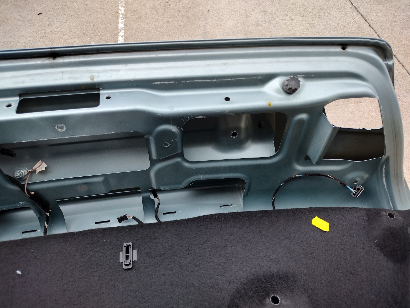 BMW TRUNK LID BOOT COVER SHELL TURKIS GRAY 442 E46 3 SERIES CONVERTIBLE ...