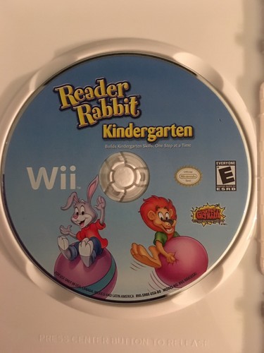Reader Rabbit Kindergarten (Nintendo Wii, 2011) for sale online | eBay