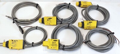 5 BANNER MINI-BEAM Sensors SM2A312F SM2A312D SMA31EL SM312F + R26S ...