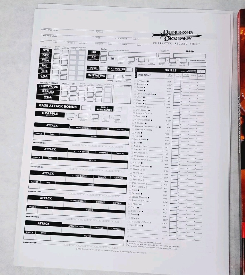 D&D Player’s Handbook Dungeons & Dragons Core Rulebook Hardcover With ...