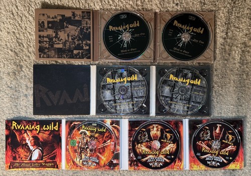Running Wild CD Lot of 7 CDs - See Picture for Titles - 3 Doubles ...