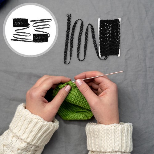 6 pcs Clothes DIY Lace DIY Sequin Lace Accessory Handmade Crafts Making ...