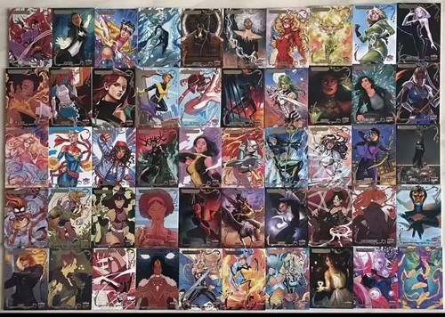 2024 Fleer Ultra Matriarchs OF Marvel base Silver Classic Full Set 1 ...