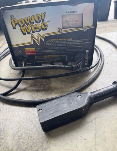 Power Wise 36 Volt EZ-GO Textron Golf Cart Battery Charger. Model ...