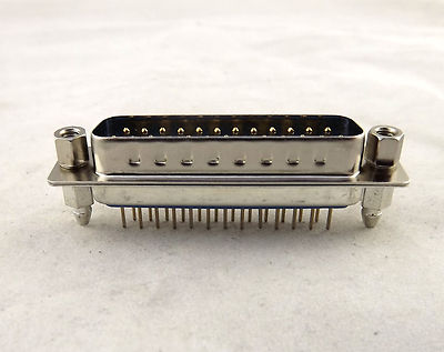 D-SUB DB25 25Pin Male DIP PCB Straight Solder Type Connector Adapter ...
