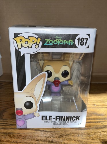Funko Pop Disney Zootopia: Ele-Finnick Vinyl Action Figure Collectible ...