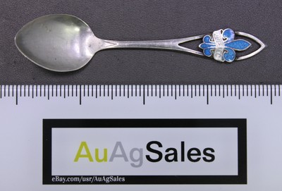 Souvenir Spoons - Sterling Silver Quebec