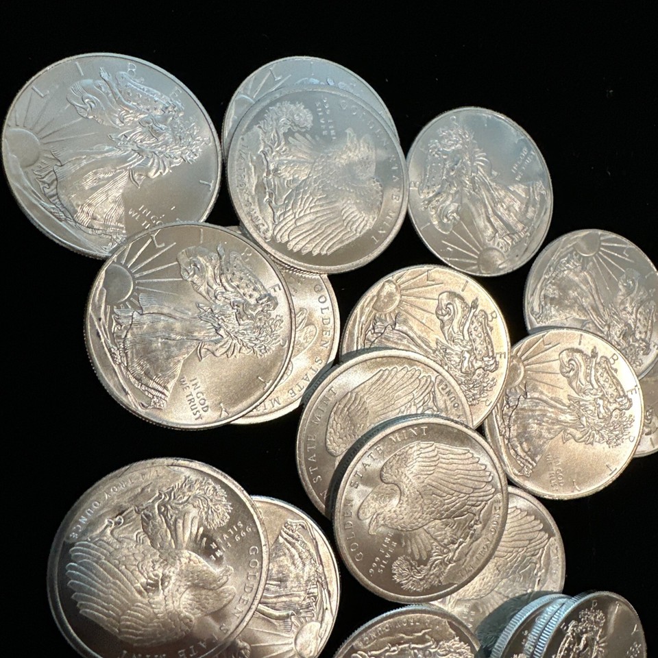 1/4 oz .999 FINE Silver Round Walking Liberty Design GSM .25 OZ Silver ...