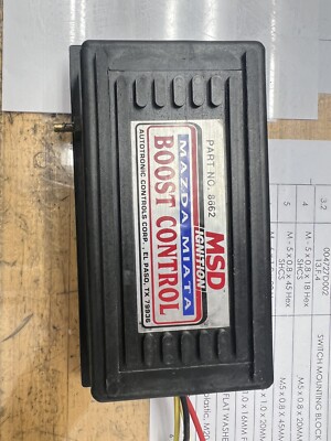 msd boost timing | eBay