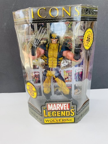 Marvel Legends Icons Wolverine 12” Figure New Sealed Masked Variant X ...