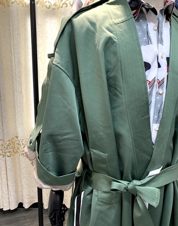 Mens Cyberpunk Overcoat Urban Outdoor Techwear Yama Style Coat Japanese ...