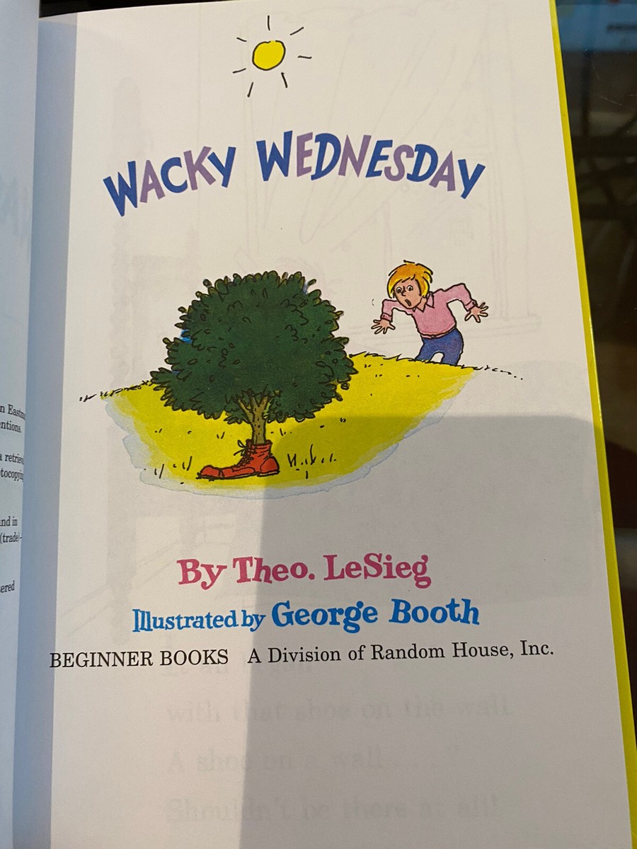 Wacky Wednesday Boekomslag Amazon.com: Wacky Wednesday (Beginner