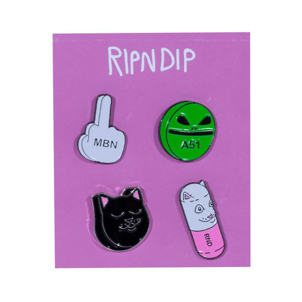 Ripndip Daily Dose Pin Set (4 Set) | eBay