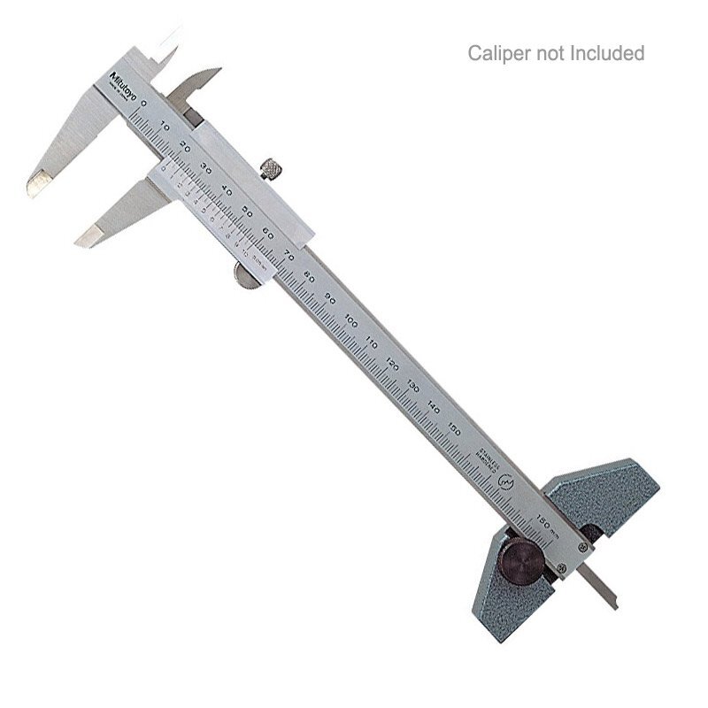 Mitutoyo 050084-10 Depth Measuring Base Attachment for Caliper 100mm ...