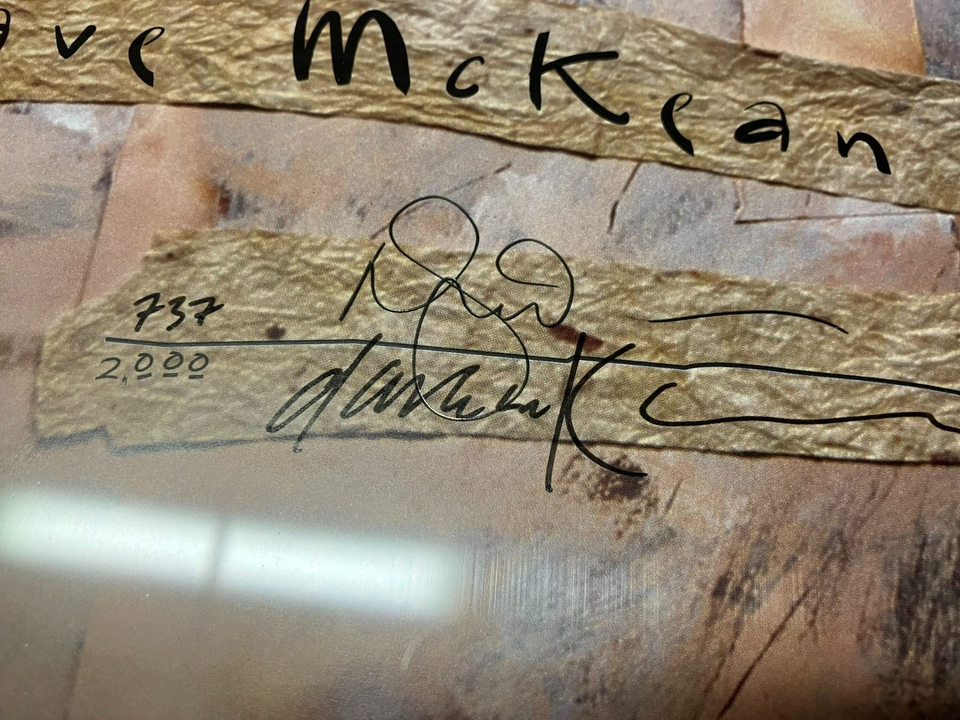 Mr. Punch Neil Gaiman/Dave McLean Signed #737/2000 Comic Poster 22x36 ...