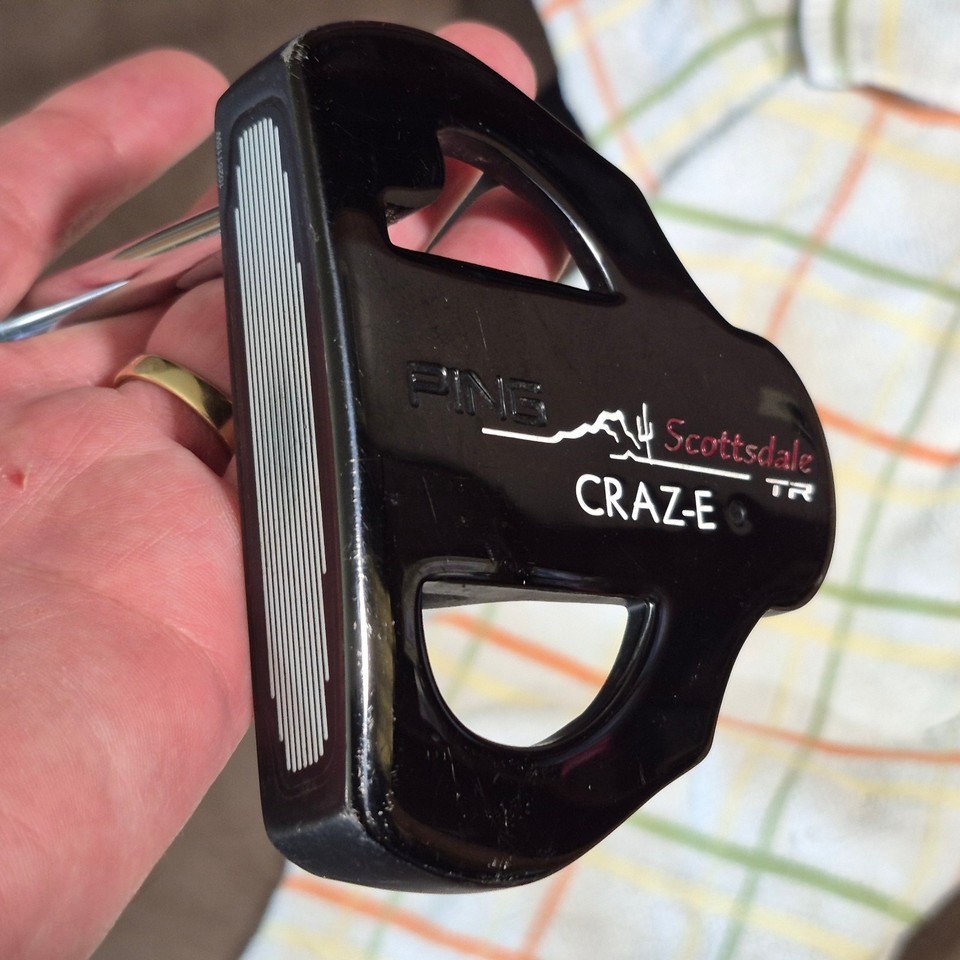 Ping Putter Craz-E TR Scottsdale Stroke Fitting Slight Arc 34" RH | eBay