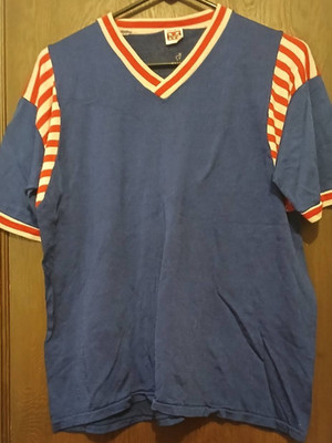 Vintage Shirt Sport Gym PE Jersey Distressed Grunge RWB | eBay