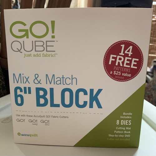 AccuQuilt GO! Qube Mix & Match 6 inch block | eBay