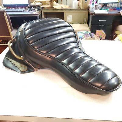 Vintage Buddy Seat Grab rails Harley Panhead Knucklehead WL UL Flathead ...