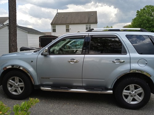 2008-2012 Ford Escape QMI Chrome Fender Trim Wheel well lip Moldings ...
