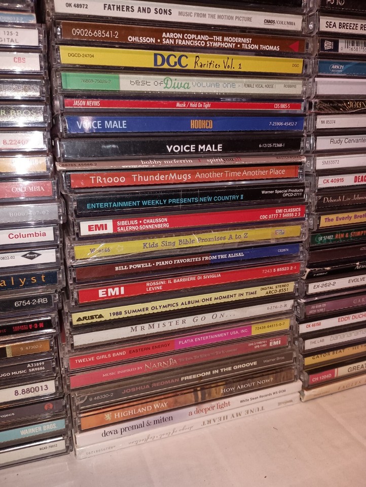 Lot Of 130 CD's - Various Artists/Genres - Rock , Pop - 1990's 2000's ...