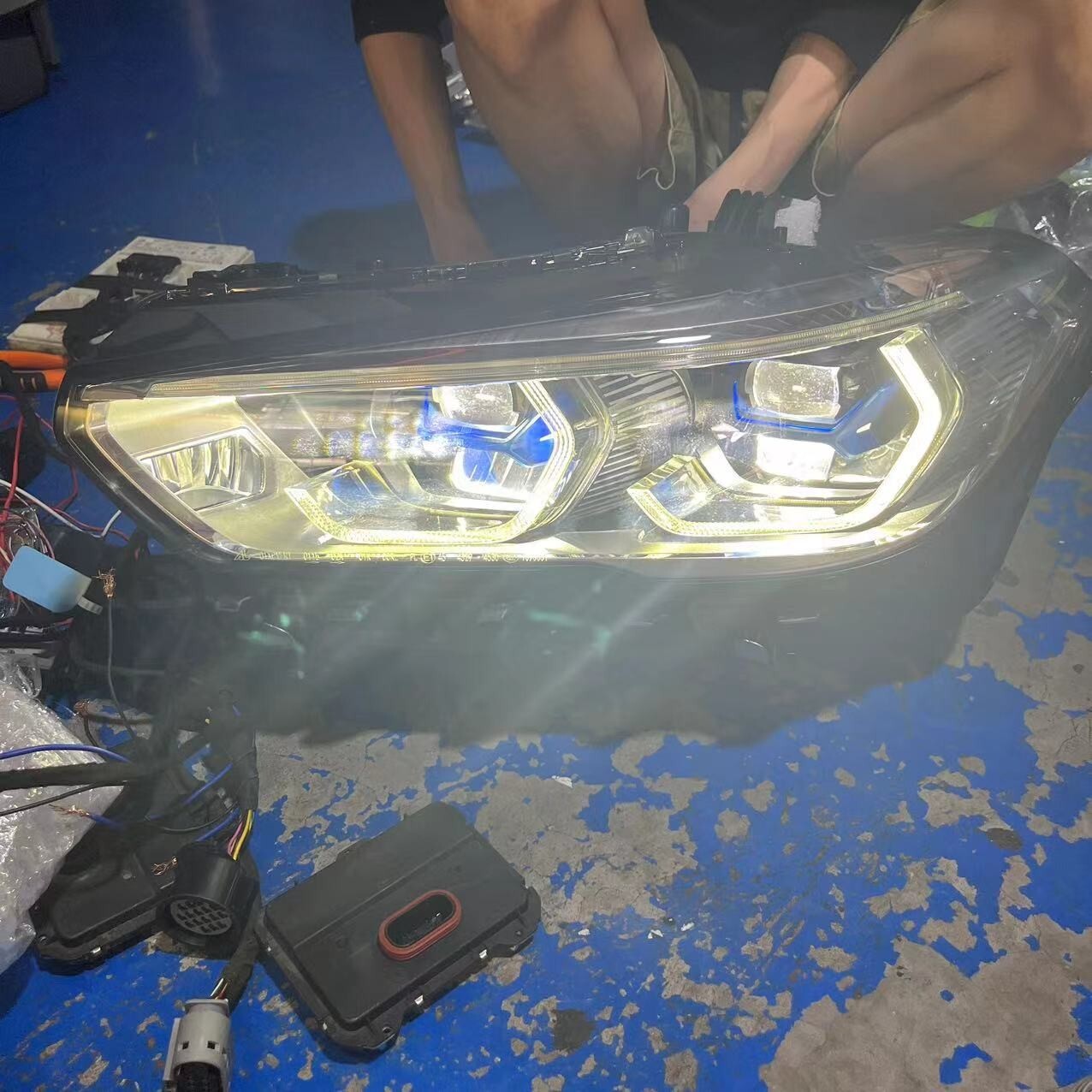 BMW G05 G06 X5 X6 Left LED Laser Headlight Headlamp Links | eBay