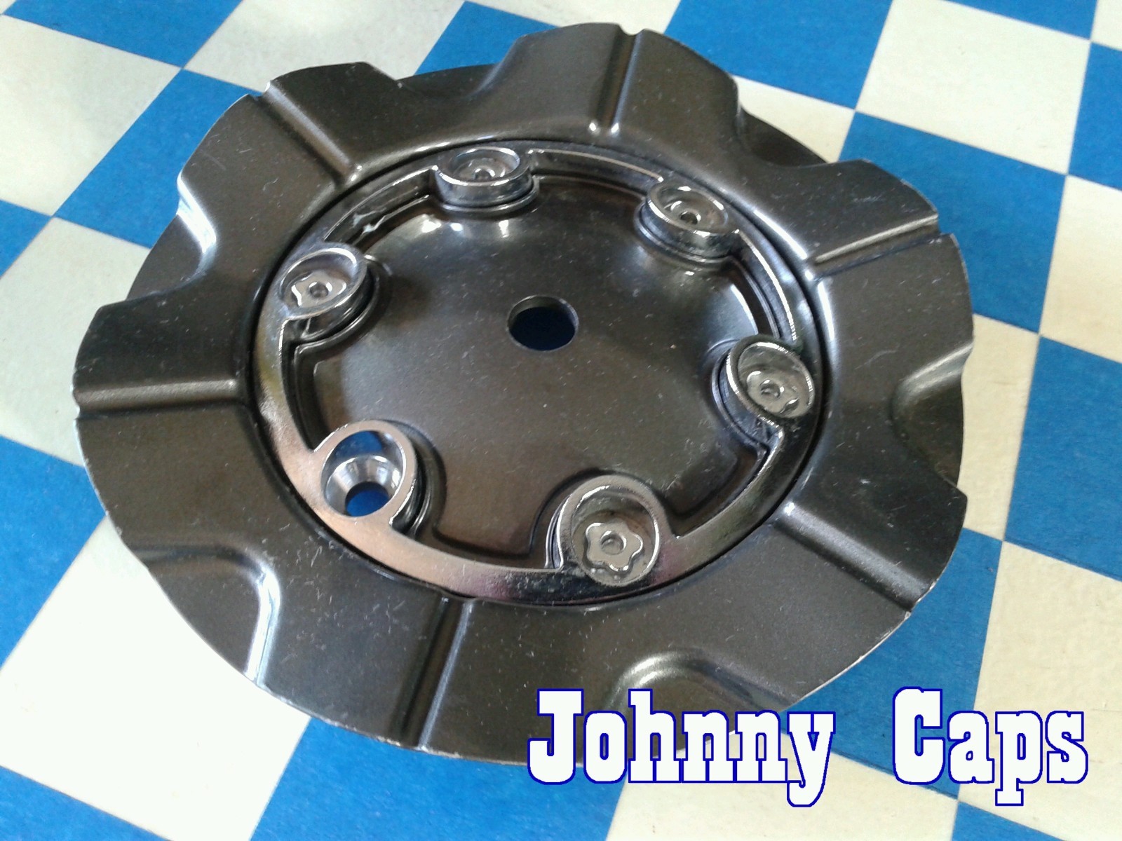 Katana Wheels DARK GRAY Center Caps #S-0021 Custom Wheel NO LOGO Center ...