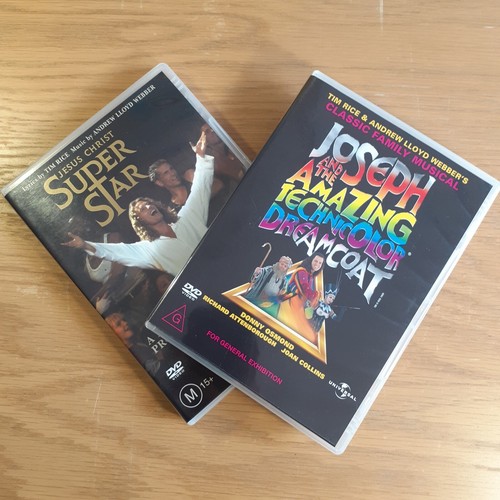 Andrew Lloyd Webber Religious DVD Bundle x2 Jesus Christ & Joseph’s ...