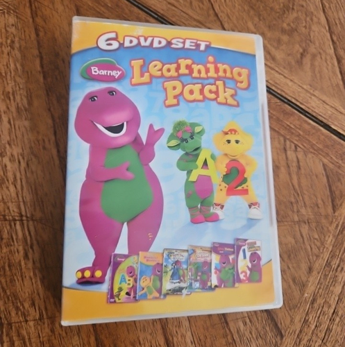 Barney Learning Pack 6 DVD Set by HIT Entertainment Barney and Friends ...