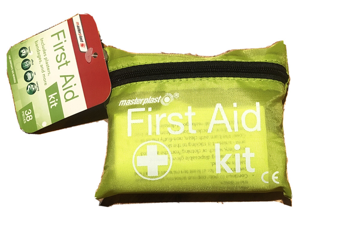 First Aid Kit 38 Pieces Masterplast Includes Plasters,bandages And More ...