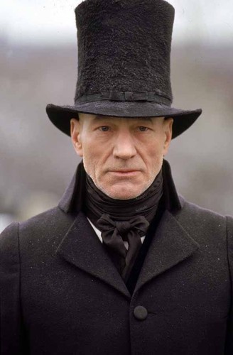 A Christmas Carol 1999 Patrick Stewart Mr. Ebenezer Scrooge top hat ...