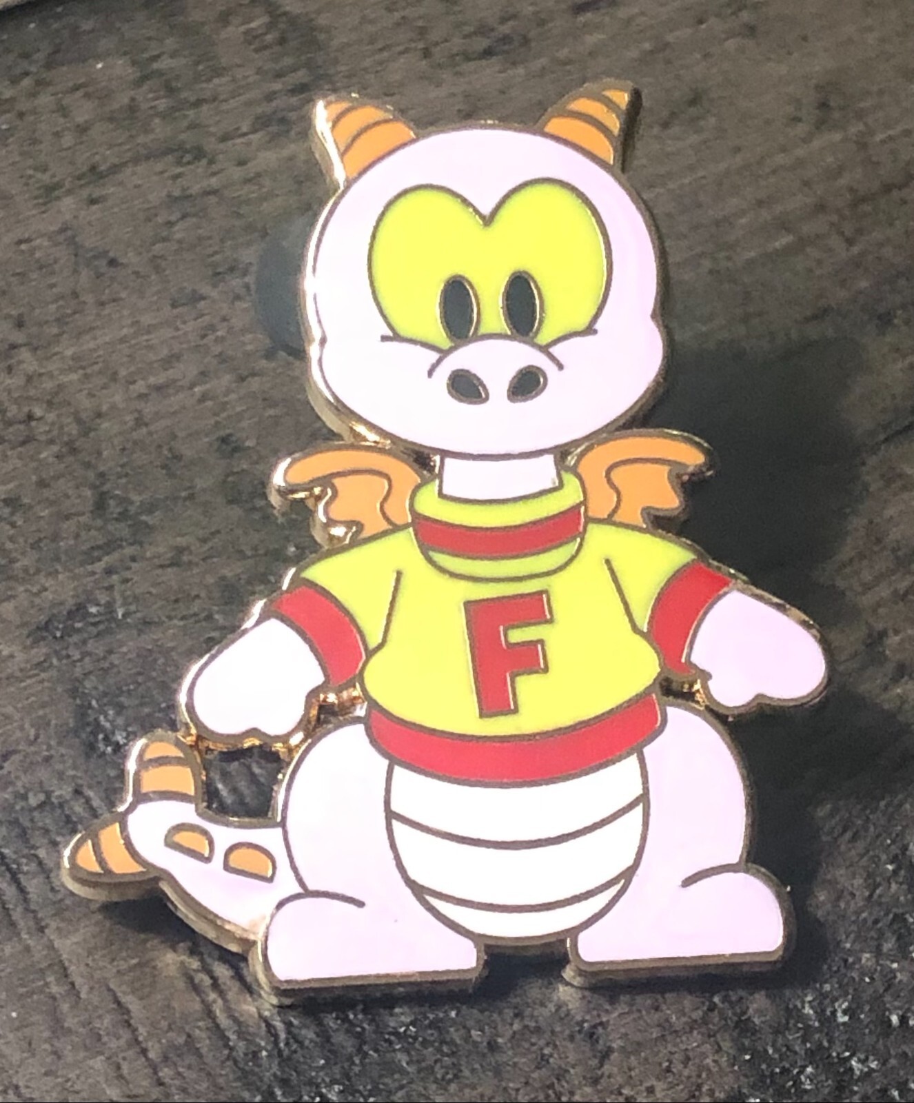 Disney Pin Figment in Sweater Epcot Cute Characters 72344 Imagination ...