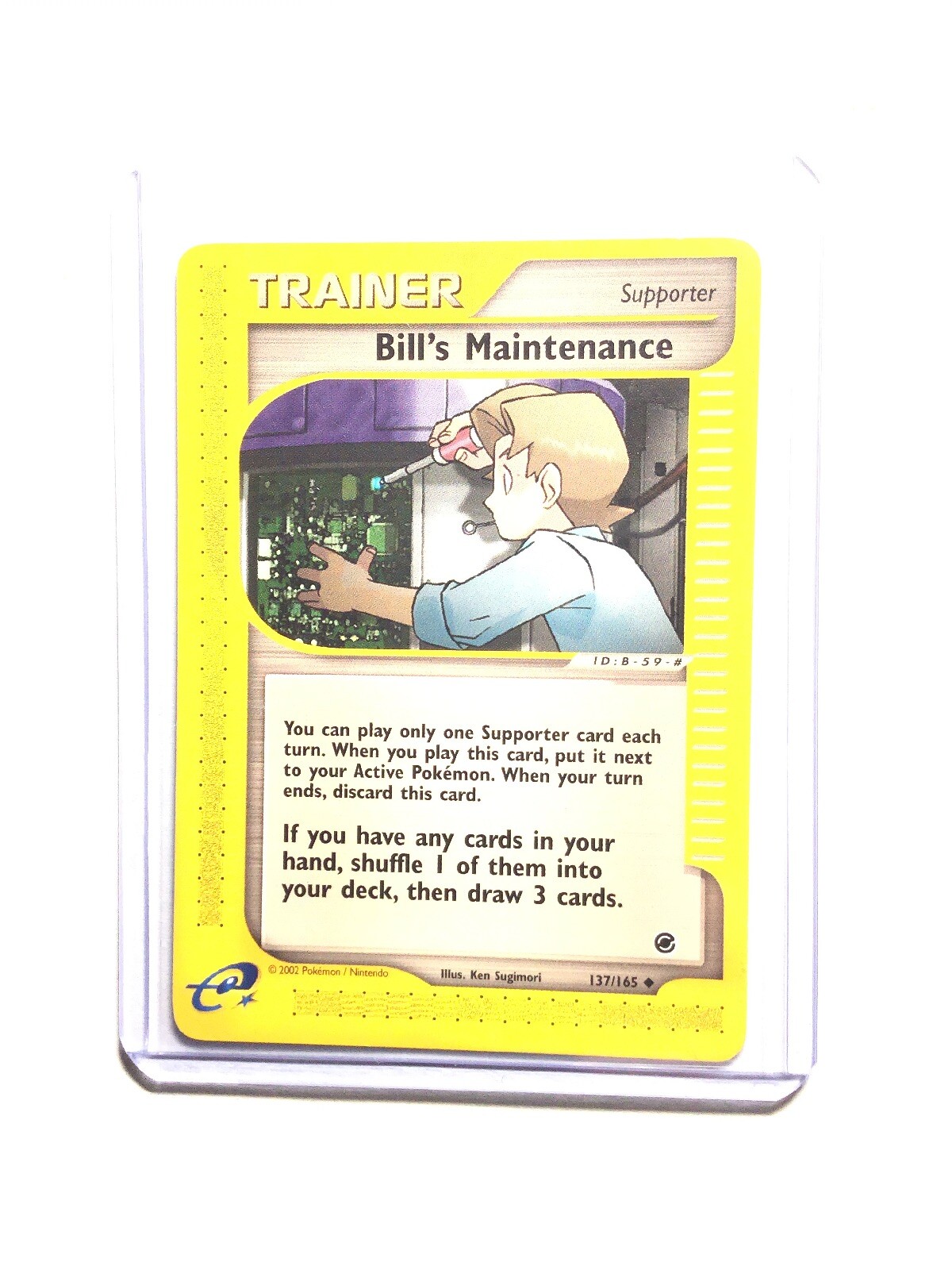 BILL’S MAINTENANCE - 137/165 - Expedition Base Set - Trainer - Pokemon ...