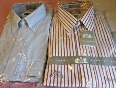 2 Stafford Size Medium Men's Dress Ware Shirts | eBay