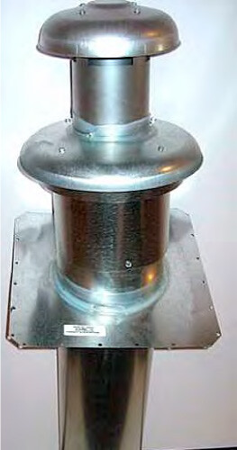 Roof Jack Kit 4/12 Pitch 51-95" Extension For RG1 Furnaces | eBay